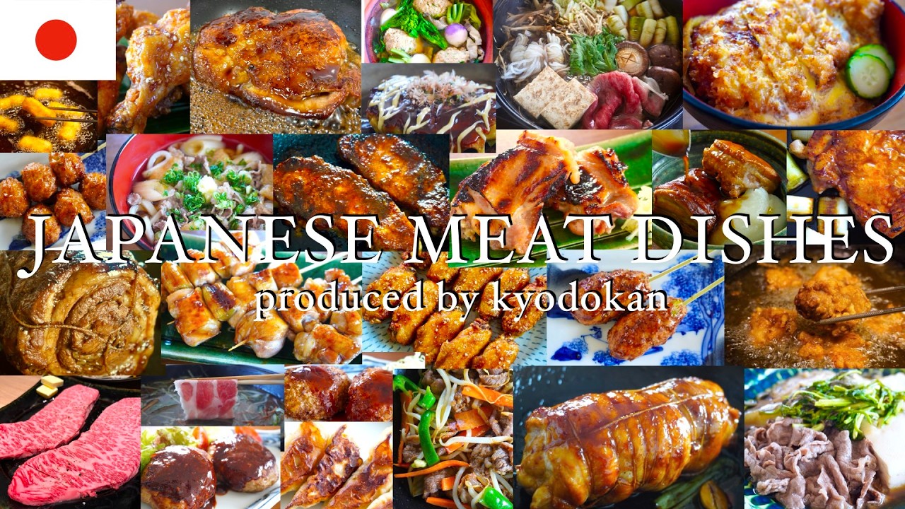 30 Japanese meat dishes, chicken, pork, beef and lamb. Before your trip ...