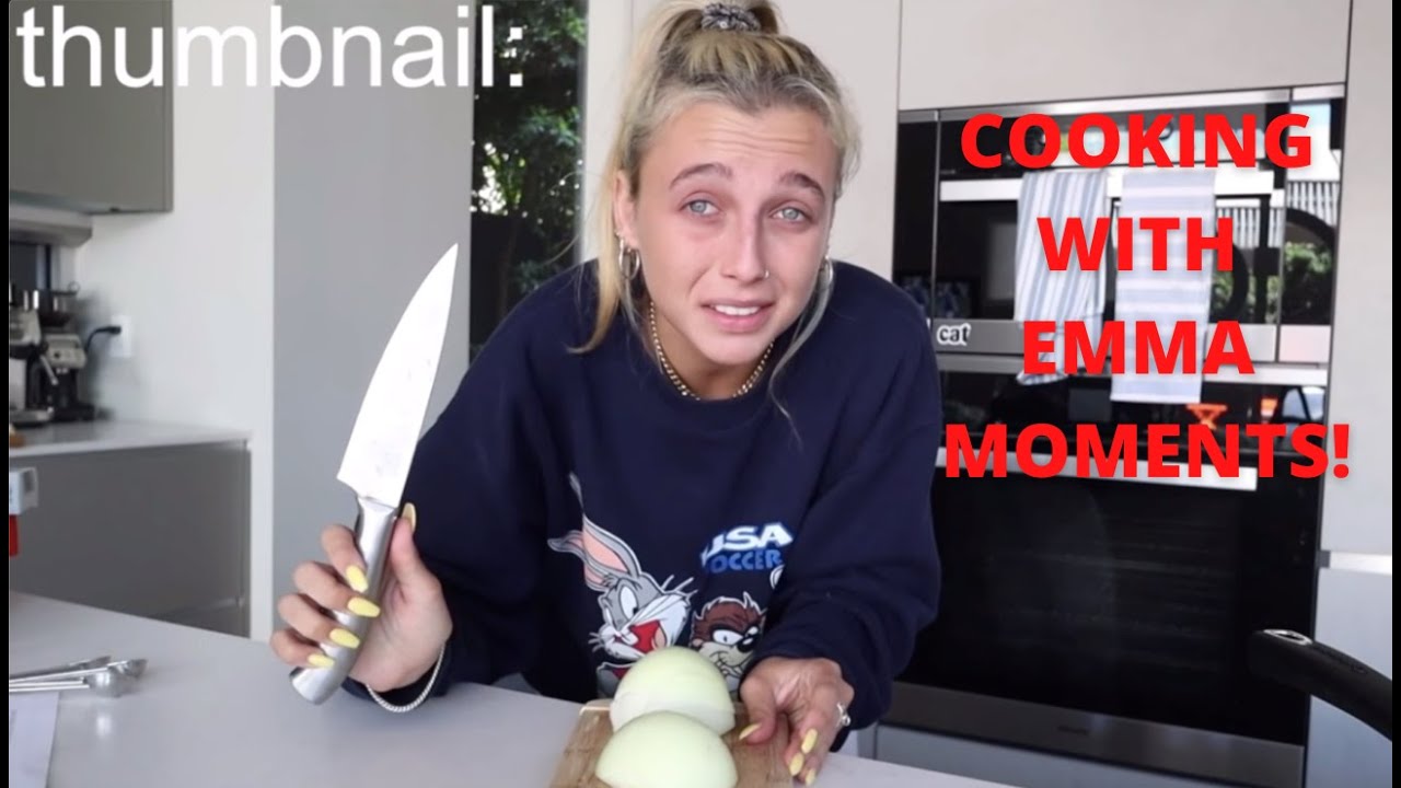 BEST COOKING WITH EMMA MOMENTS! PART 1 - YouTube