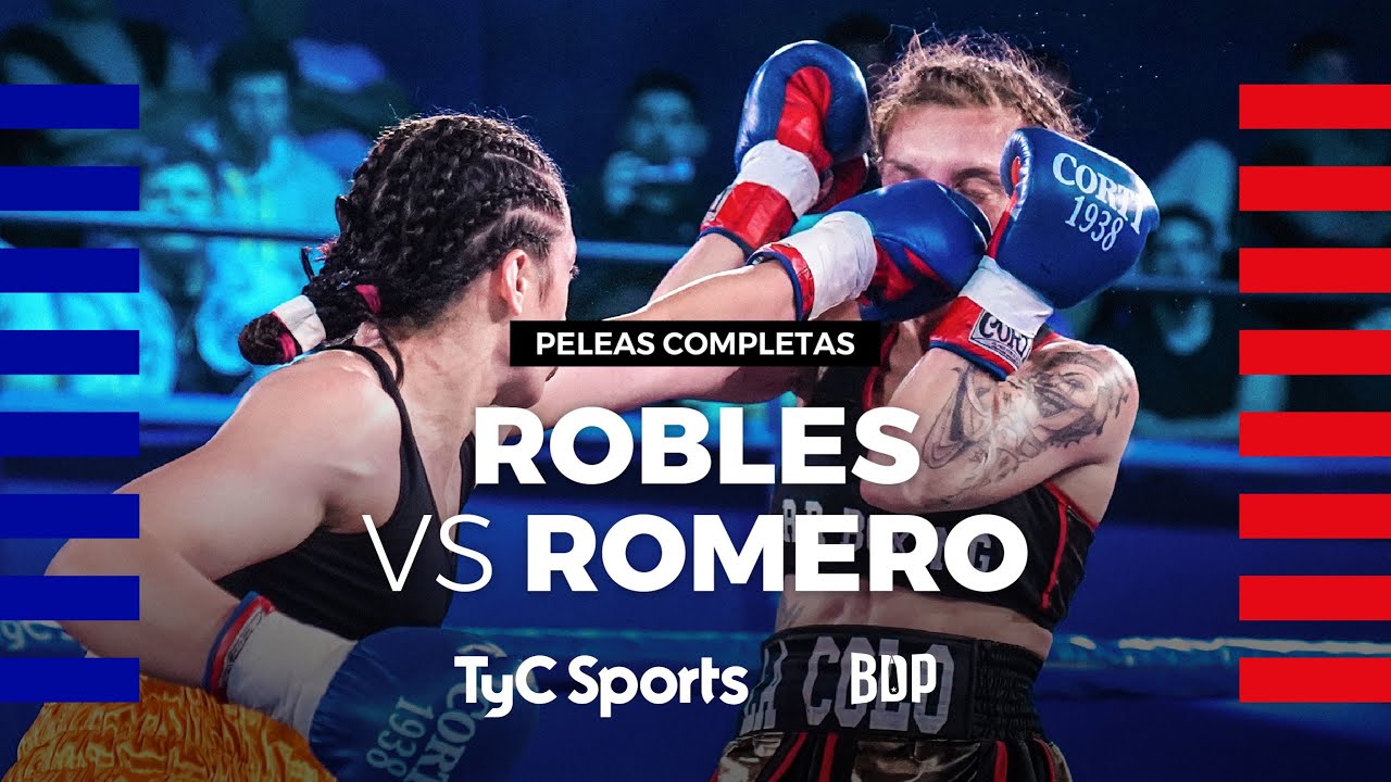 Sofía Robles vs. Victoria Romero - Boxeo de Primera - TyC Sports - YouTube