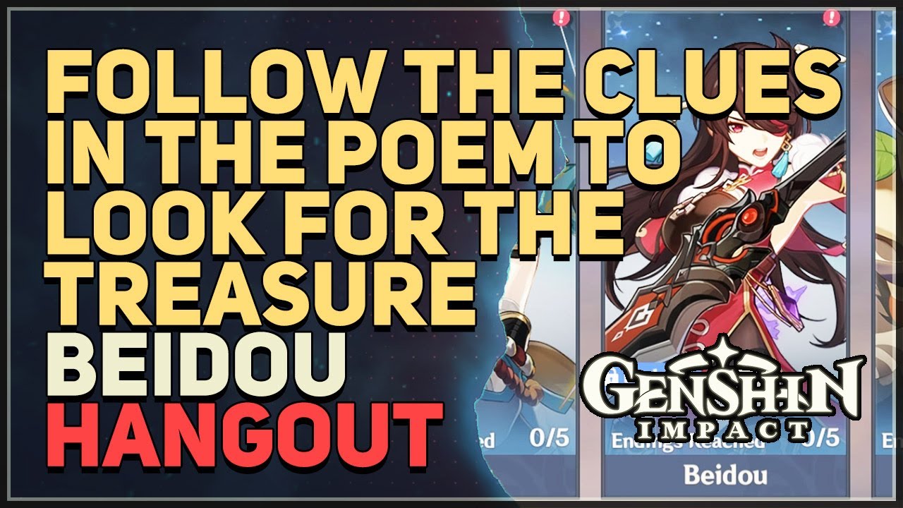 Follow the clues in the poem to look for the treasure Genshin Impact ...