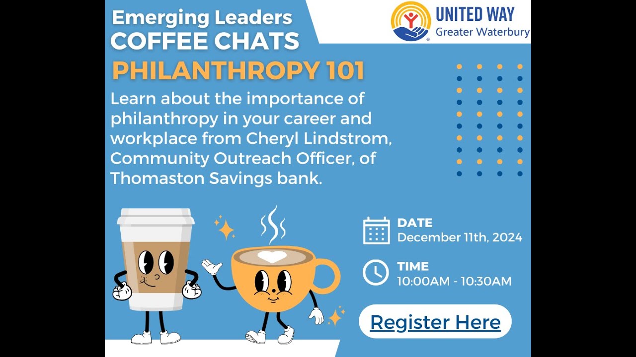Emerging Leaders Coffee Chats Philanthropy - YouTube