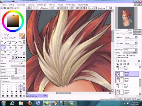 Sai coloring attempt - YouTube