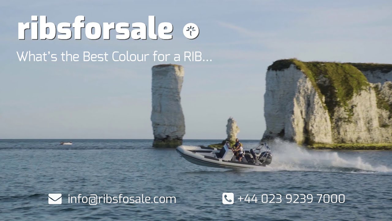 What's the best color for a RIB boat? - YouTube