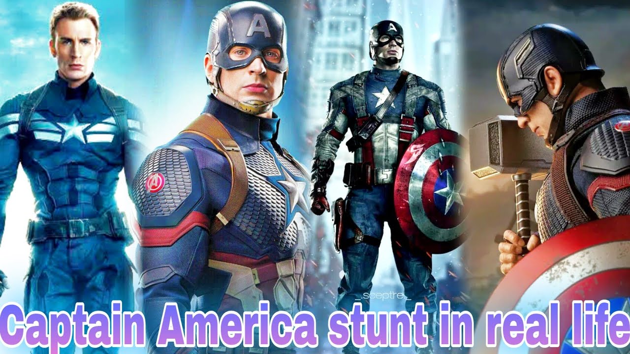 INSANE Captain America Stunt in Real Life 😱 - YouTube