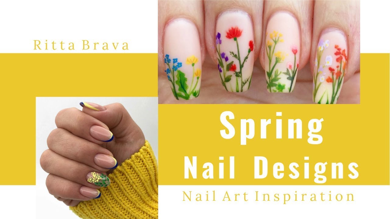 Spring 2018 Nail Art Compilation. Part 1 - YouTube