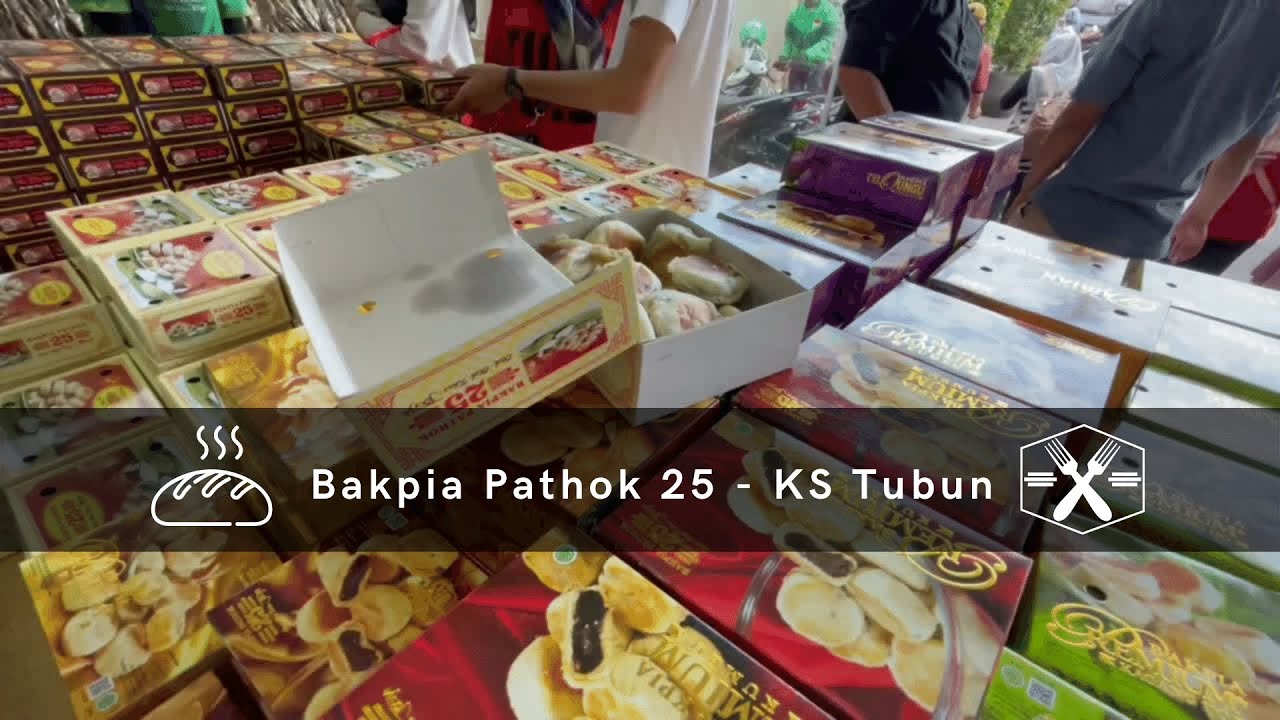 Bakpia Pathok 25 KS Tubun Yogyakarta - YouTube