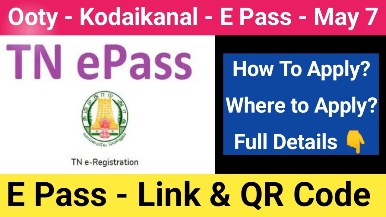 Ooty - E Pass How To Take? I Ooty E Pass QR Code Update #ootyepass # ...
