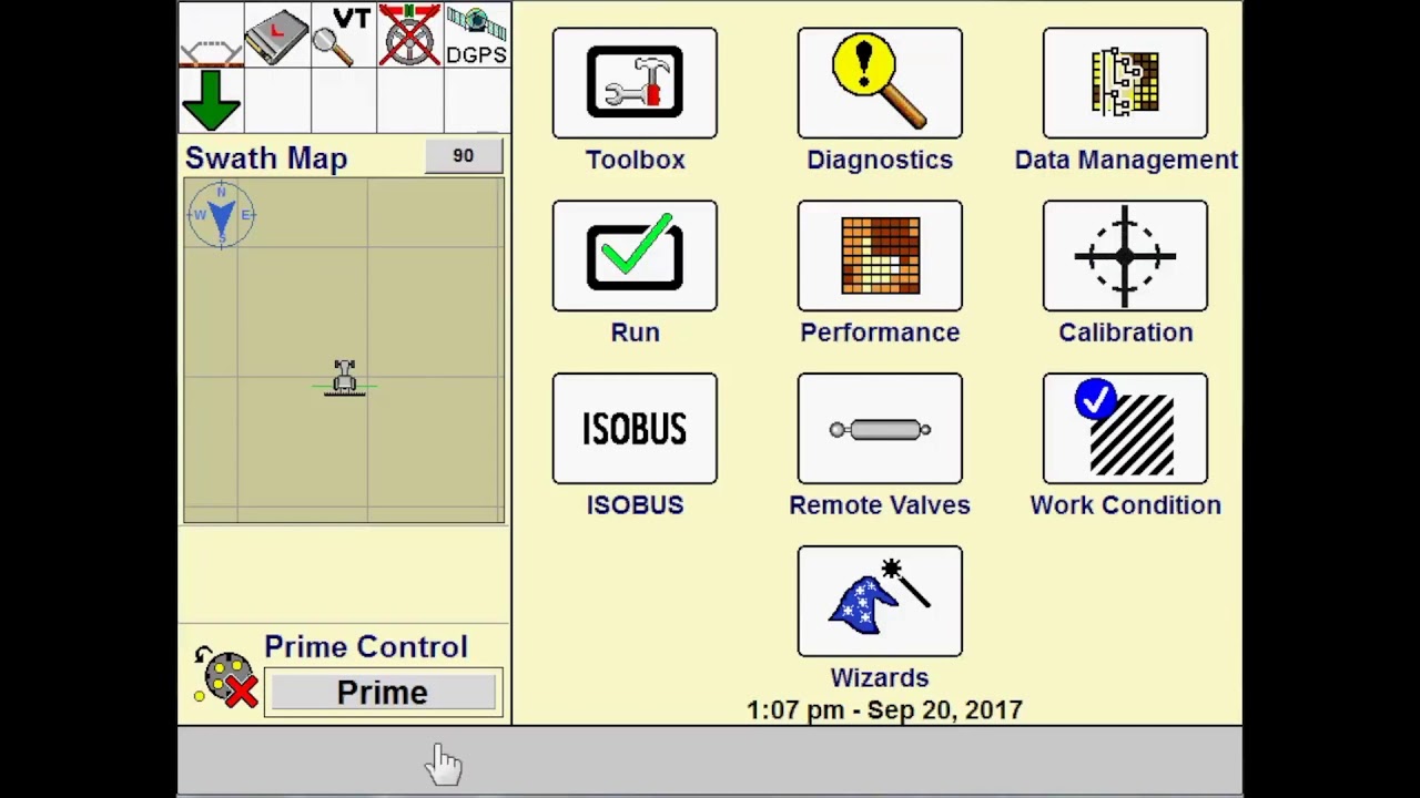 AFS Pro 700 Section Control Overview - YouTube