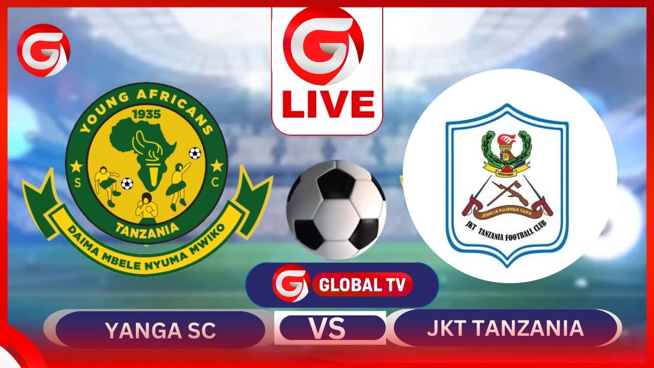 🔴#Live: YANGA VS JKT TANZANIA-ACHA WANANCHI TUKAWAKERE WATU HUKO ...