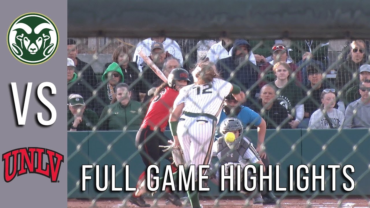 CSU Softball vs UNLV | Full Game Highlights | Apr. 1, 2023 - YouTube