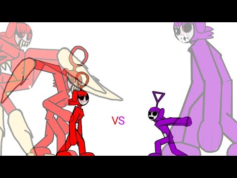 Po (Infected) Vs Tinky Winky (Infected) (SlendytubbiesVSlendytubbies) [REQUESTED!]
