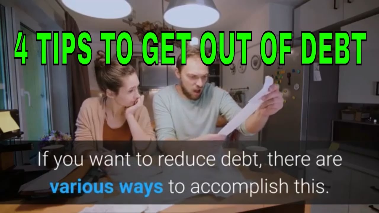 4 Tips To Help You Reduce Debt - YouTube