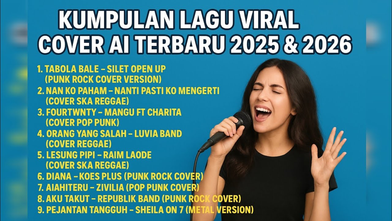 🎶 KUMPULAN LAGU VIRAL COVER AI TERBARU 2025 & 2026 - YouTube