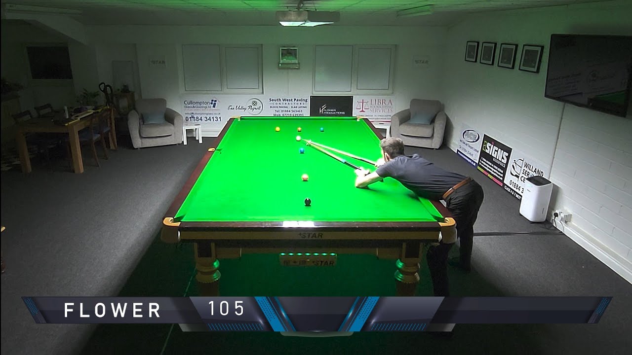 Harry Flower - FIRST CENTURY BREAK - In Practice.... - YouTube