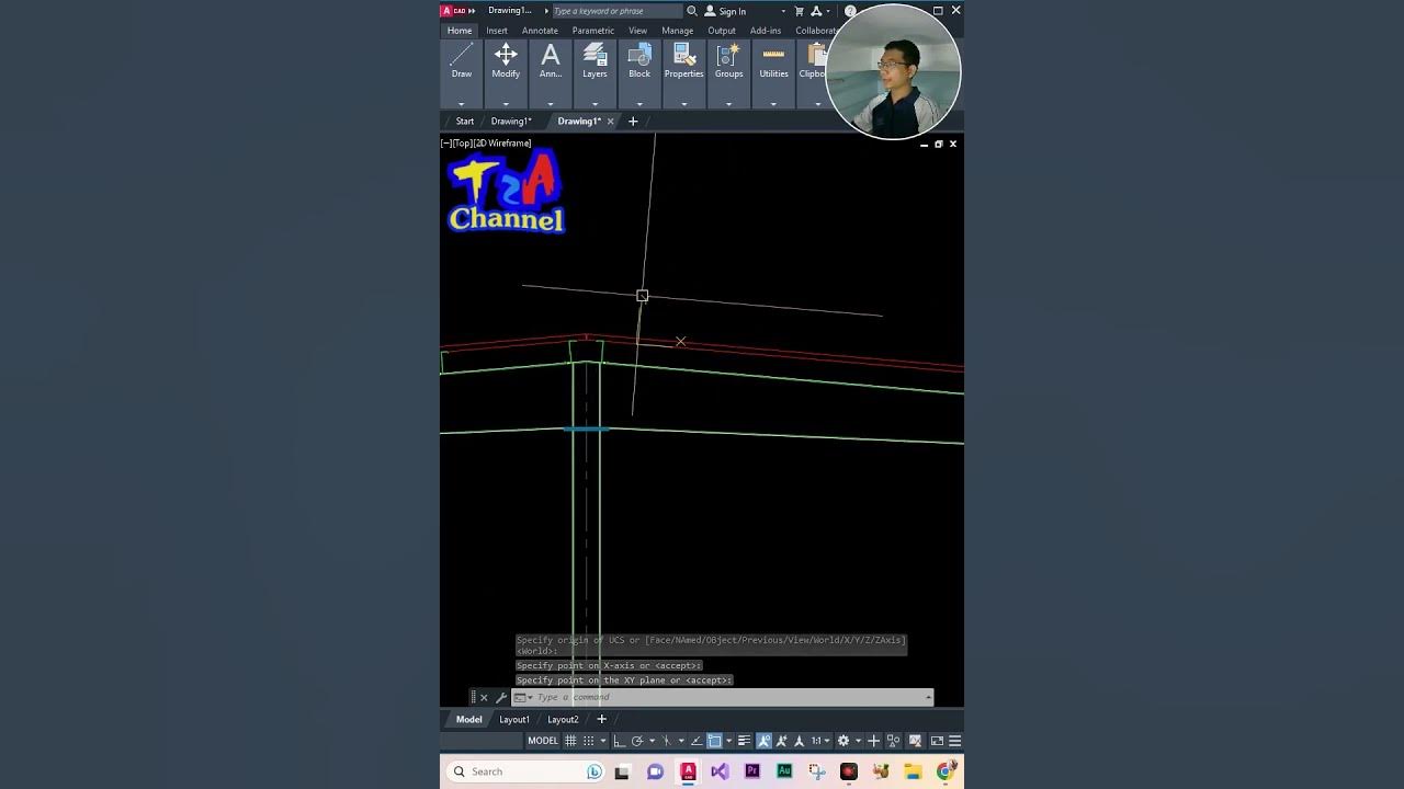 Lệnh UCS trong autocad #autocad #autocadblocks #autocadtutorial - YouTube