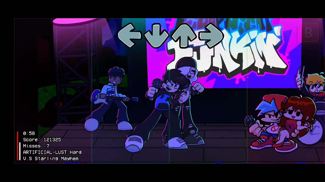 fnf festival artificial lust song - YouTube