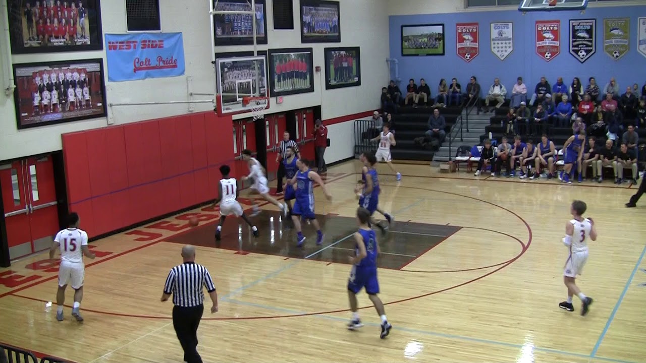 BU Boys Varsity vs West Jessamine Colts 20181127 Q2 - YouTube