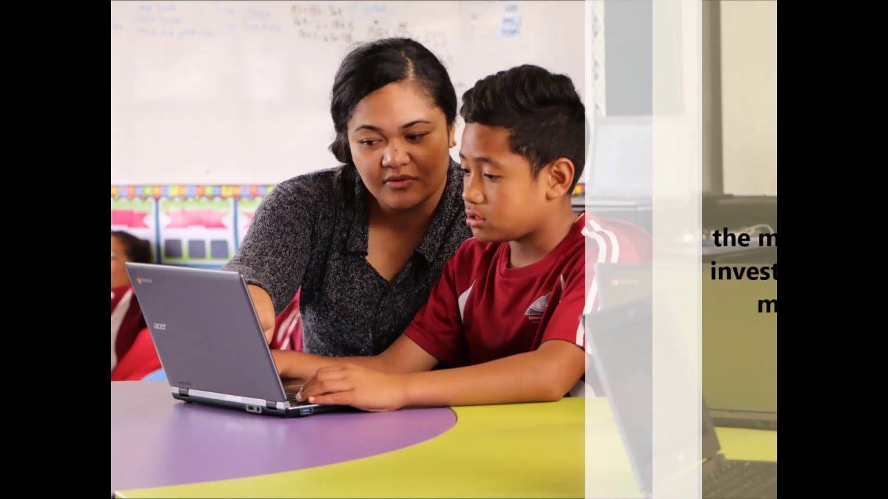 Chromebooks for Edmund Hillary School - YouTube