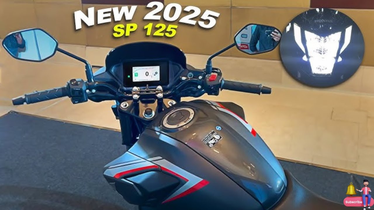 Honda SP 125 TFT Meter Launched 2025 Update | All Updates Explained ...