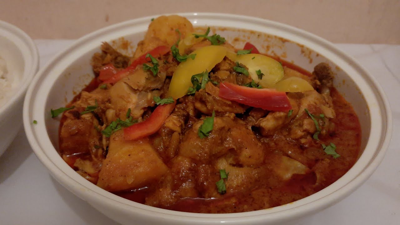 HOW TO COOK CHICKEN WITH POTATO WITH ARABIC SPICES |HAMSA CHICKEN BUTAT ...