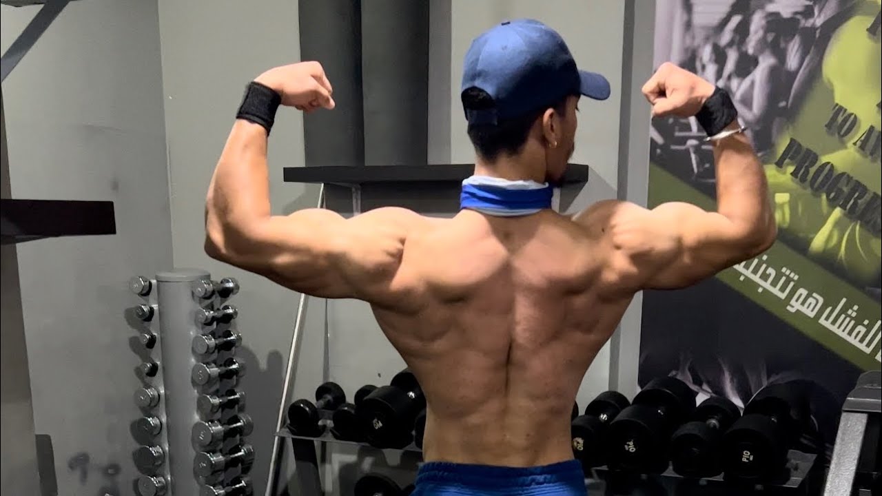 Shredded back workout | back workout | shan pathak #dubai #backworkout ...