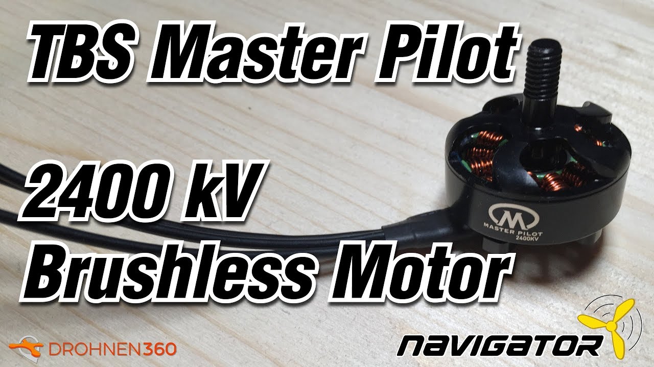 Kurzer Produkt Review TBS MasterPilot 2400kV 2306 Brushless Motor - YouTube