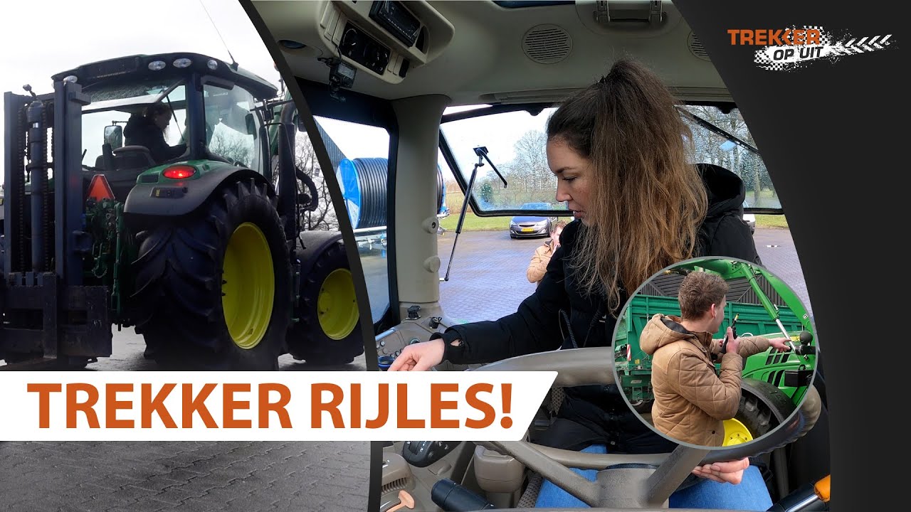 Trekker op uit #1 - Trekker Rijles! - YouTube