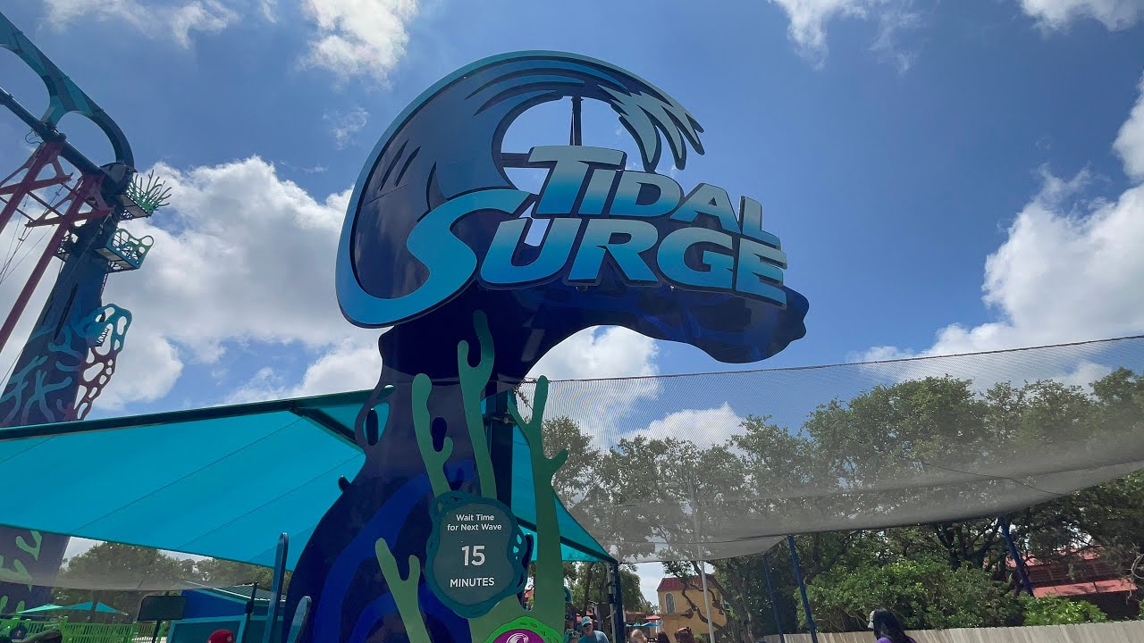 Tidal Surge Ride at SeaWorld San Antonio Texas - YouTube