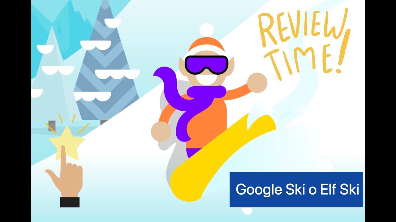 Google Ski o Elf Ski - Juego de Navidad de Google - YouTube