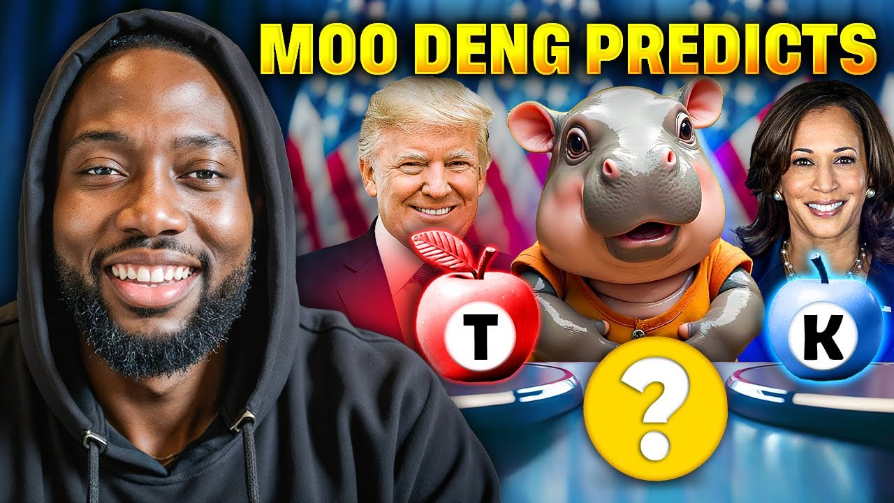 Moo Deng Predicts Presidential Election. Murad Endorsed for Moo Deng ...