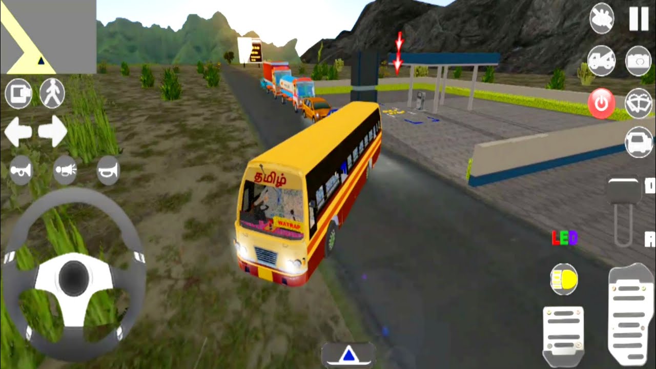 Bus Simulator Real | Bus Driving Gameplay - YouTube