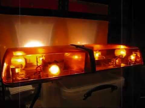 Ex Police Premier Hazard 33" Optimax Light Bar build by SV Lights - YouTube