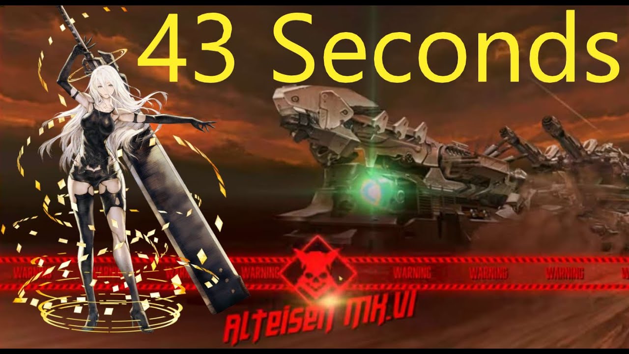 NIKKE: GODDESS OF VICTORY - Core 7 A2 - Special Interception Alteisen ...