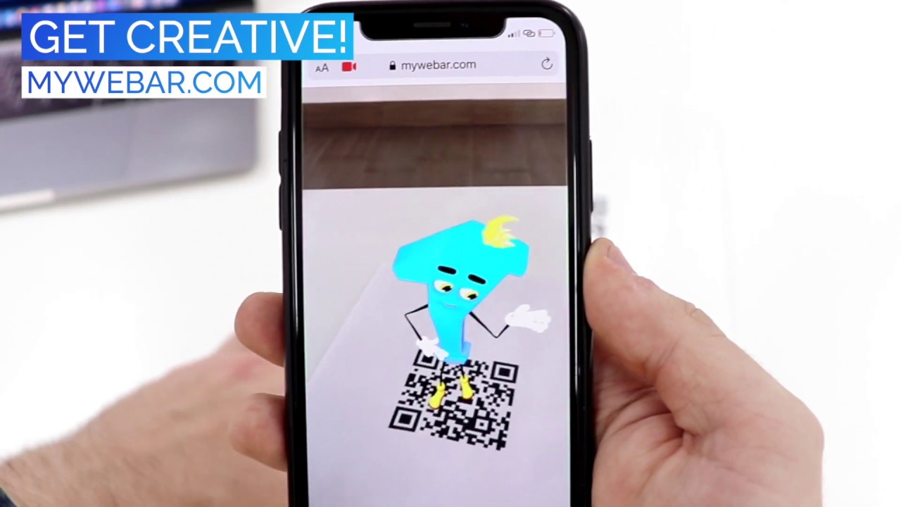 How to Teach Kids English with Augmented Reality - MyWebAR.com - YouTube