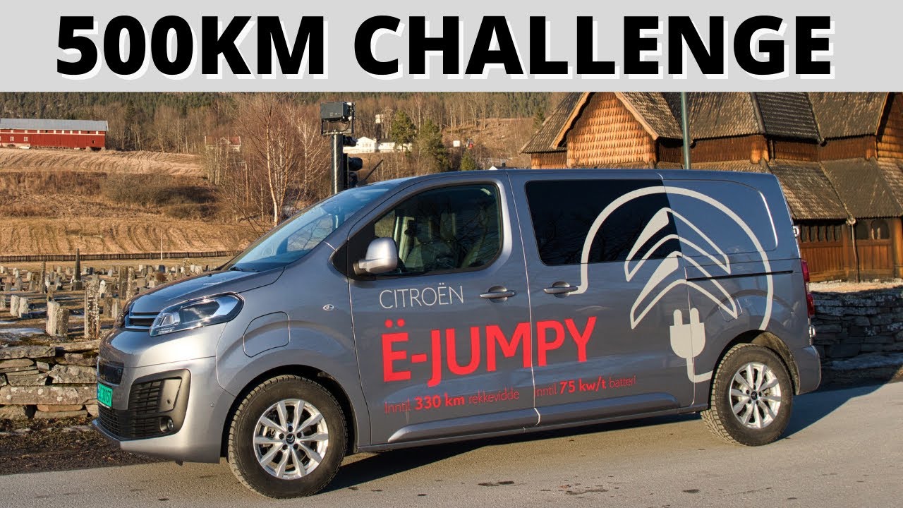 Citroen E Jumpy 500km Challenge - YouTube