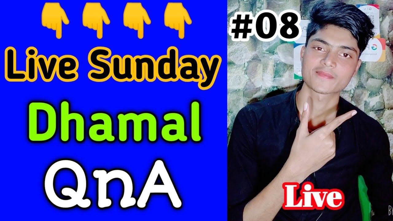 Technical Frk is Live | Live Sunday Dhamal | Join New YouTuber | Technical Frk - YouTube