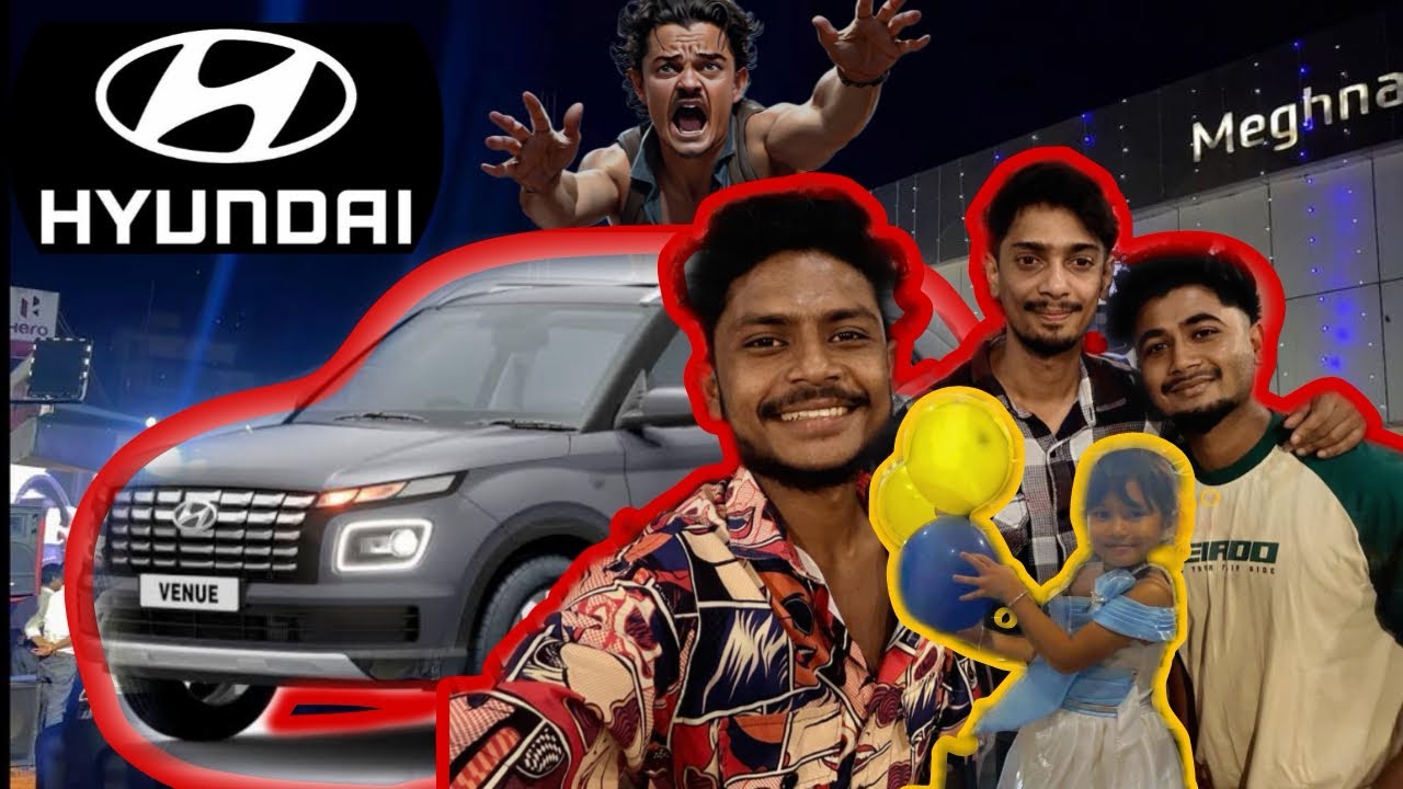 Dimpu da opening Hyundai venue 2025 model/ Sonali come to Hyundai show ...