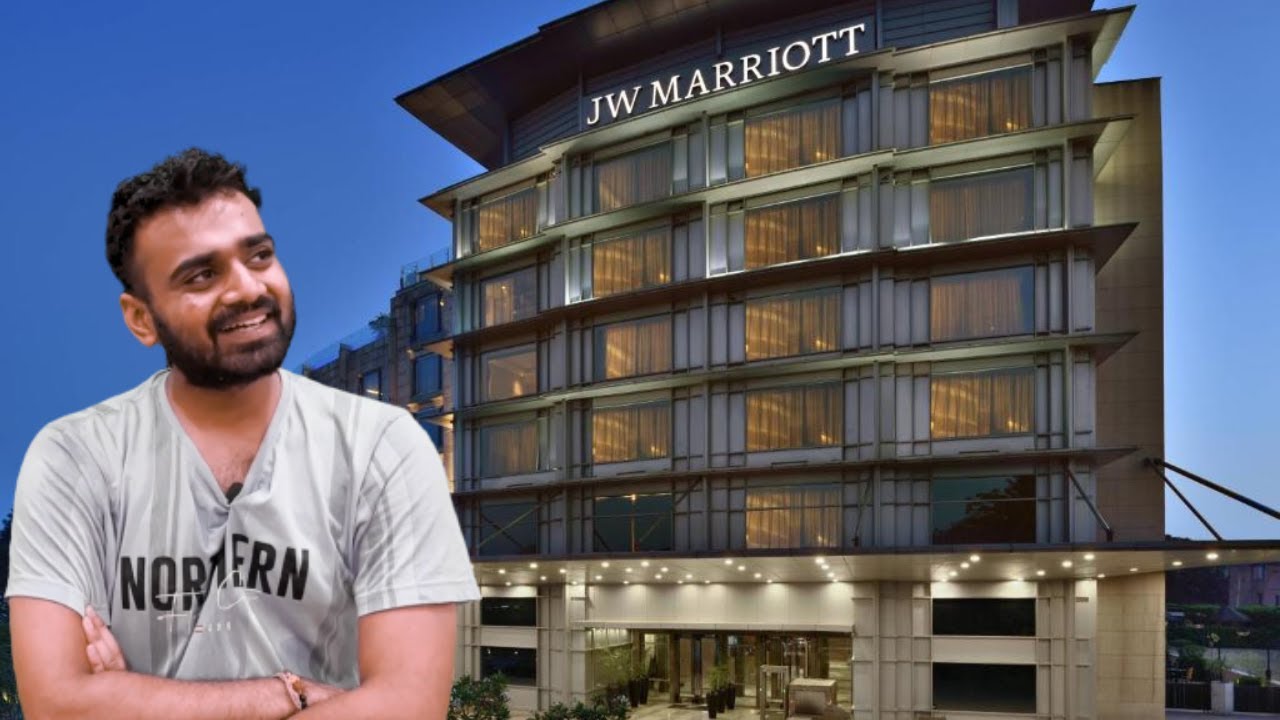 J.W. MARRIOTT TOUR | $10 ka soup | IPL Players stay | 5-star Hotel ...