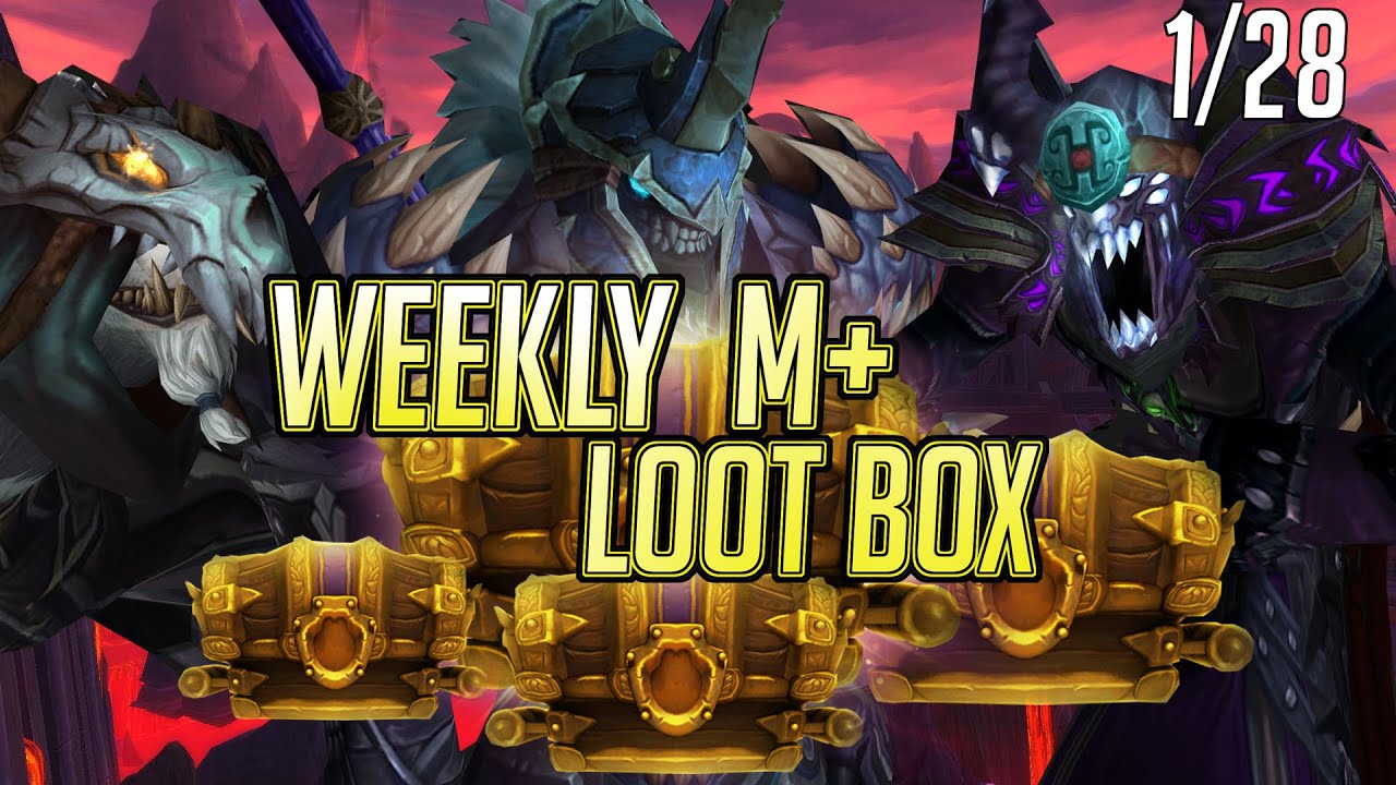 8.3 Weekly Mythic+ Loot Boxes! | Everything is an UPGRADE ! oh... nvm ...