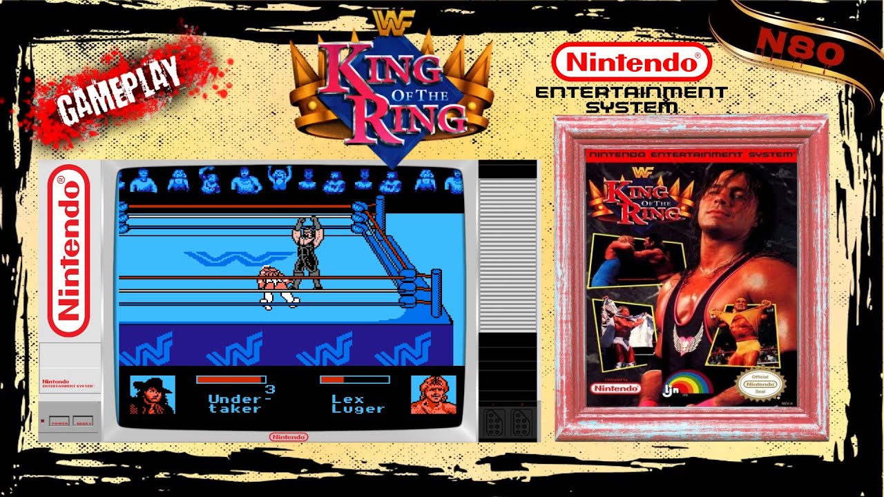 WWF King of the Ring // NES Gameplay - YouTube