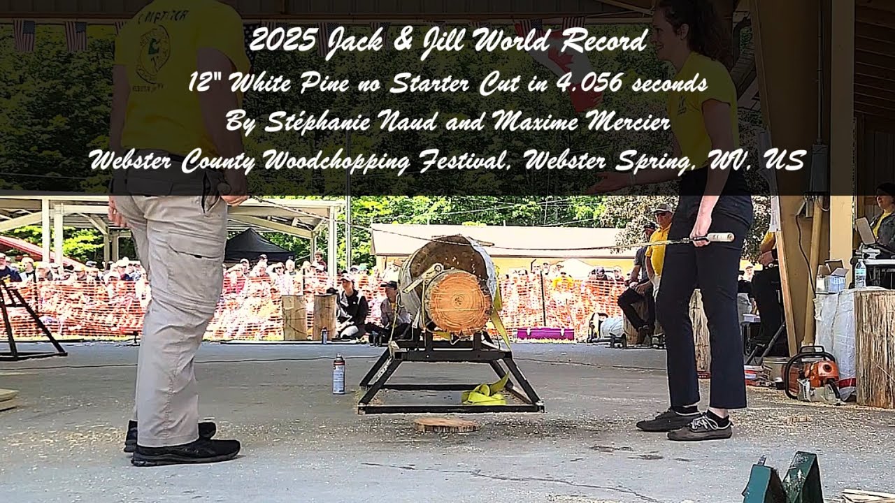 2025 World Record - Jack & Jill, 12" White Pine no Starter Cut by ...
