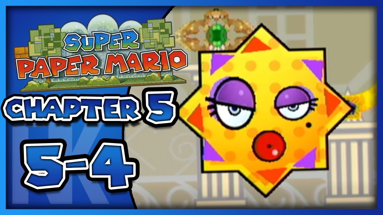 Super Paper Mario | Chapter 5-4 | "The Menace of King Croacus" - YouTube