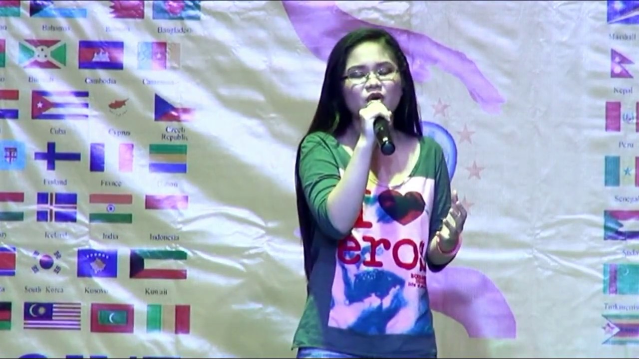 Isabel Frial - How far Ill Go & Sino nga ba sya - WE ARE THE WORLD Ramp ...