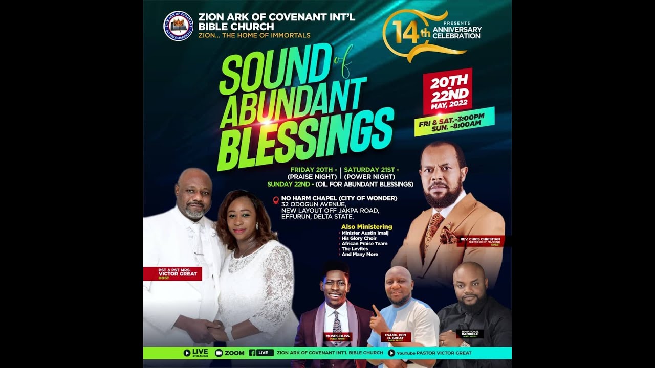 Rev. Chris Christian | THE FATHER OF ALL BLESSINGS | SOUND OF ADUNDANT ...