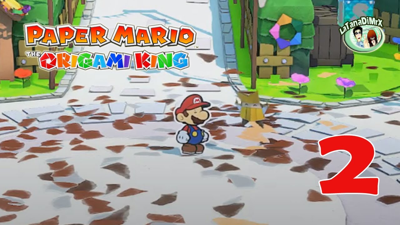 Paper Mario: The Origami King (Parte 2: Borgo Toad + Sotterraneo ...