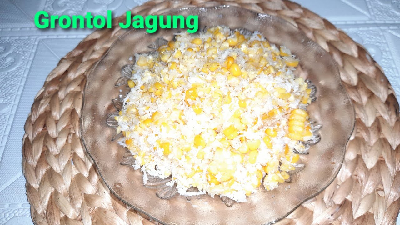 CARA PRAKTIS MEMBUAT GRONTOL JAGUNG - YouTube