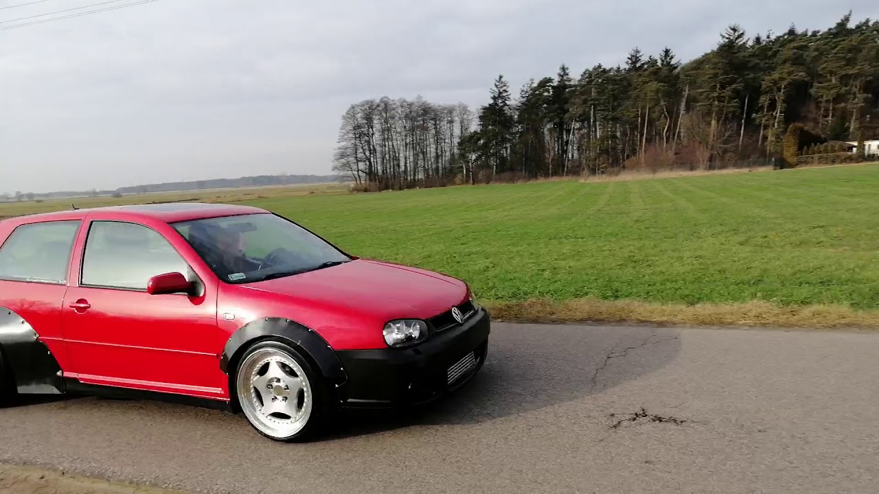 Test drive Golf IV Wide body - YouTube