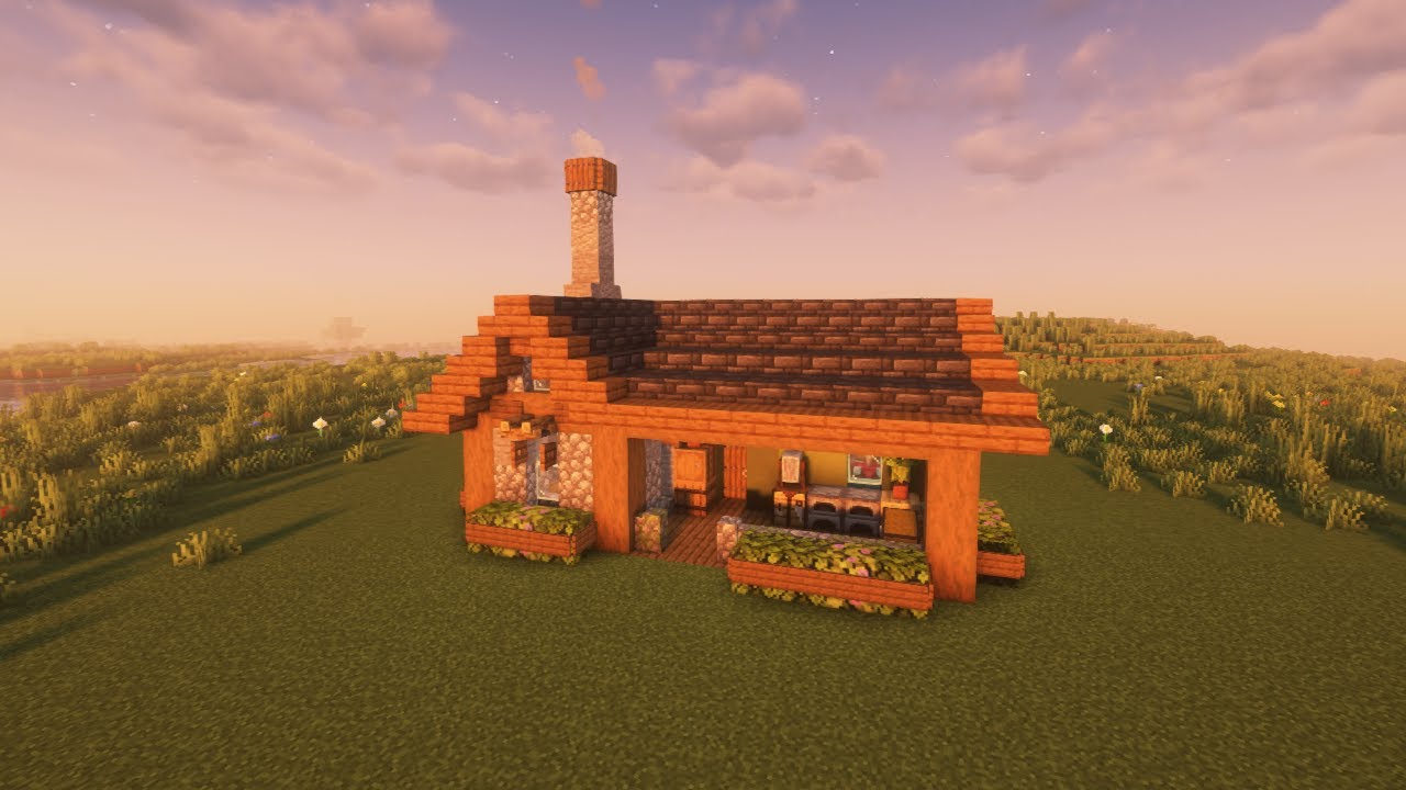 Minecraft | Mini-house with comfort | Minecraft Tutorial - YouTube