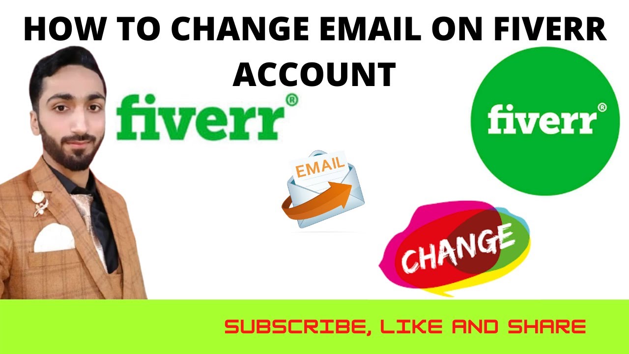 How to change email of fiverr account || Fiverr email change || How to ...