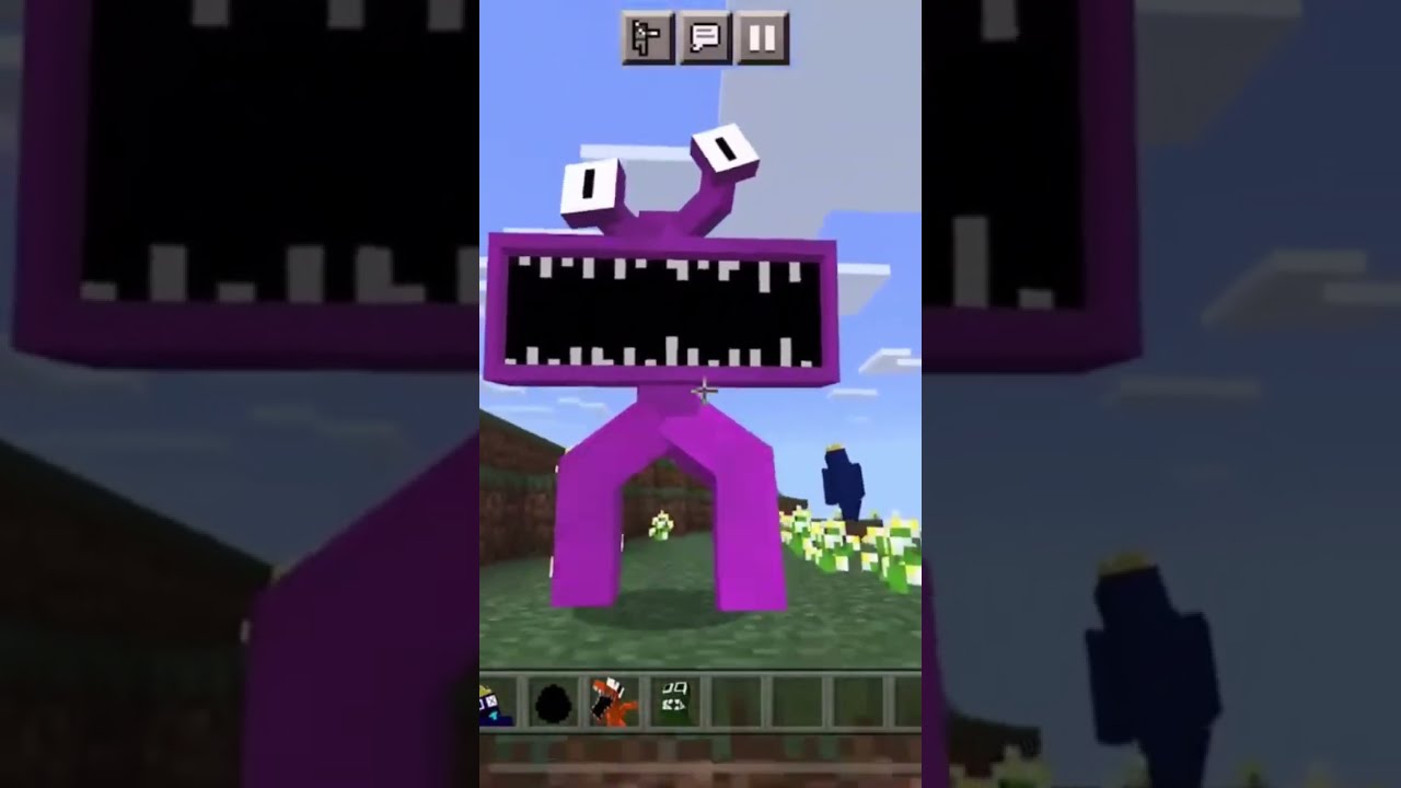 FORBIDDEN RAINBOW FRIENDS IN MINECRAFT 🌈 #shorts #fyp #trending #tiktok ...